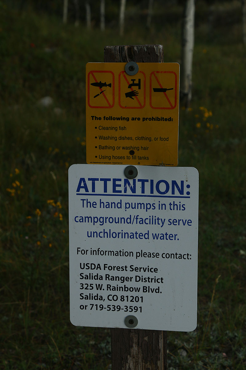 CO - Pike and San Isabel National Forest - Angel of Shavano Campground ...