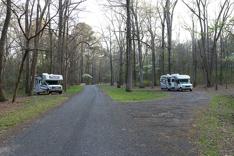 MS - Rocky Springs Campground am Natchez Trace Parkway - WoMo und ...